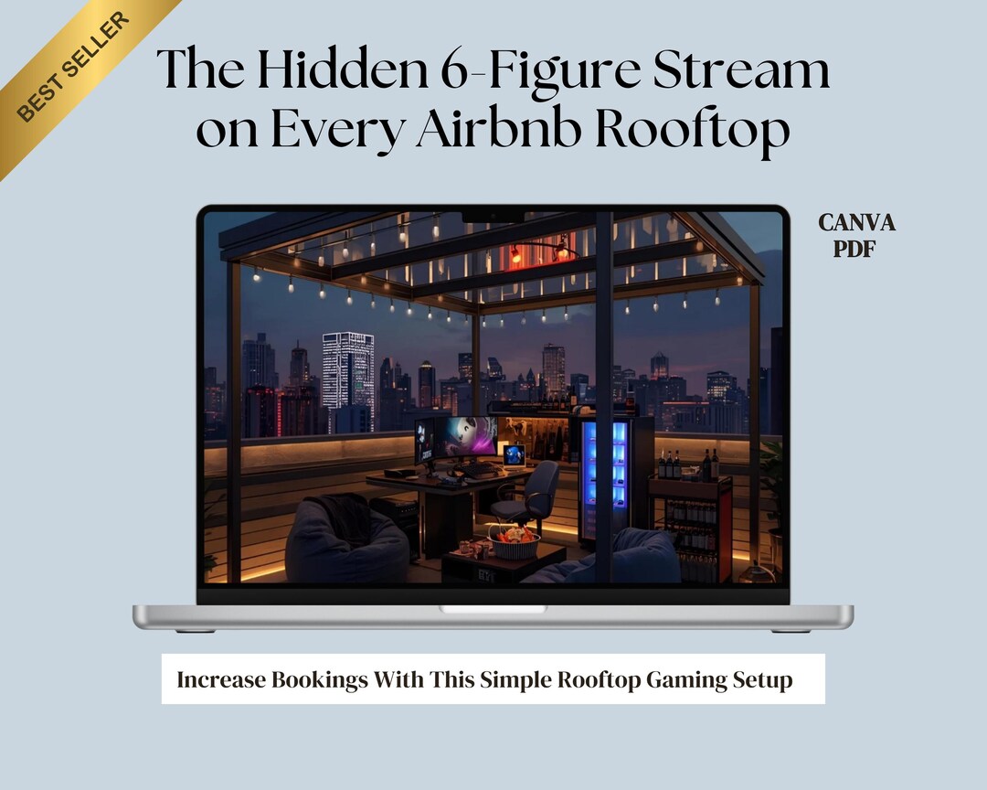 Airbnb Rooftop Setup Guide | Digital Host Ebook | Turn Rooftops Into ...