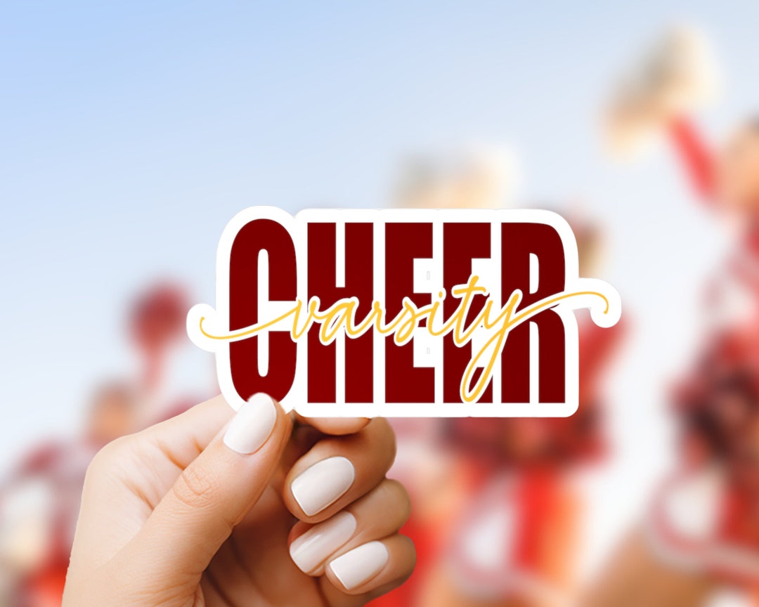 Cheer Team Gift Vinyl Decal Cheer Gift for Her Cheer Team Party for ...