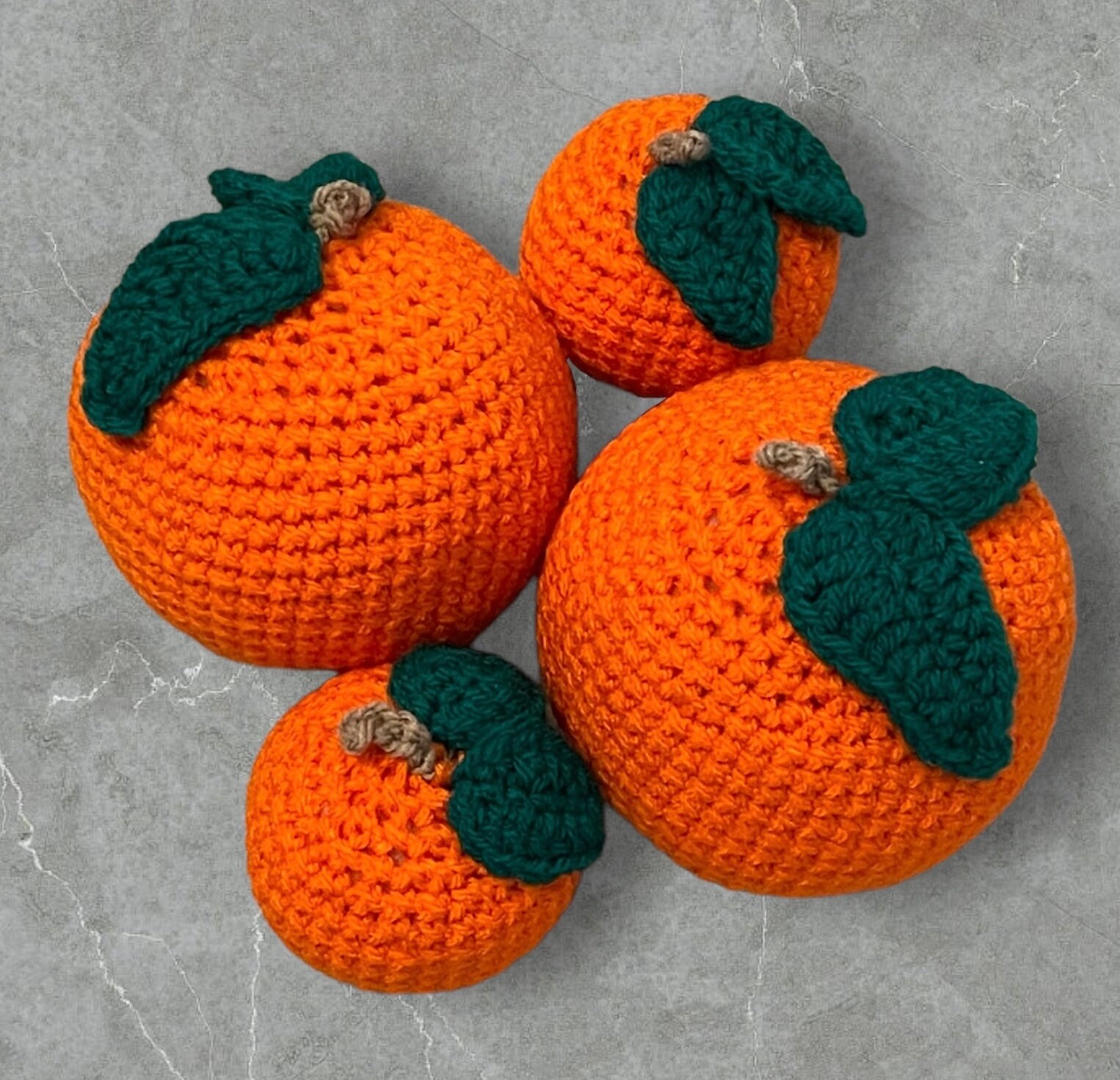 Orange & Tangerine Crochet Pattern (PDF) - Etsy