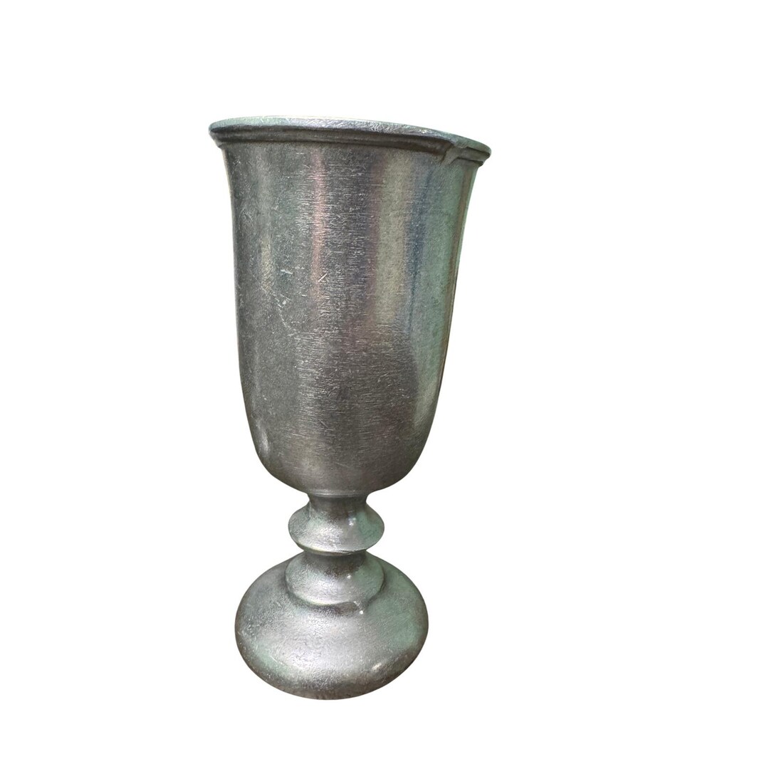 Set of 4 Vintage Pewter Goblets Chalice Cups USA Made - Etsy