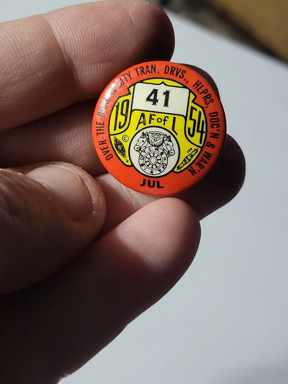 1954 American Federation of Labor Pin - Gem