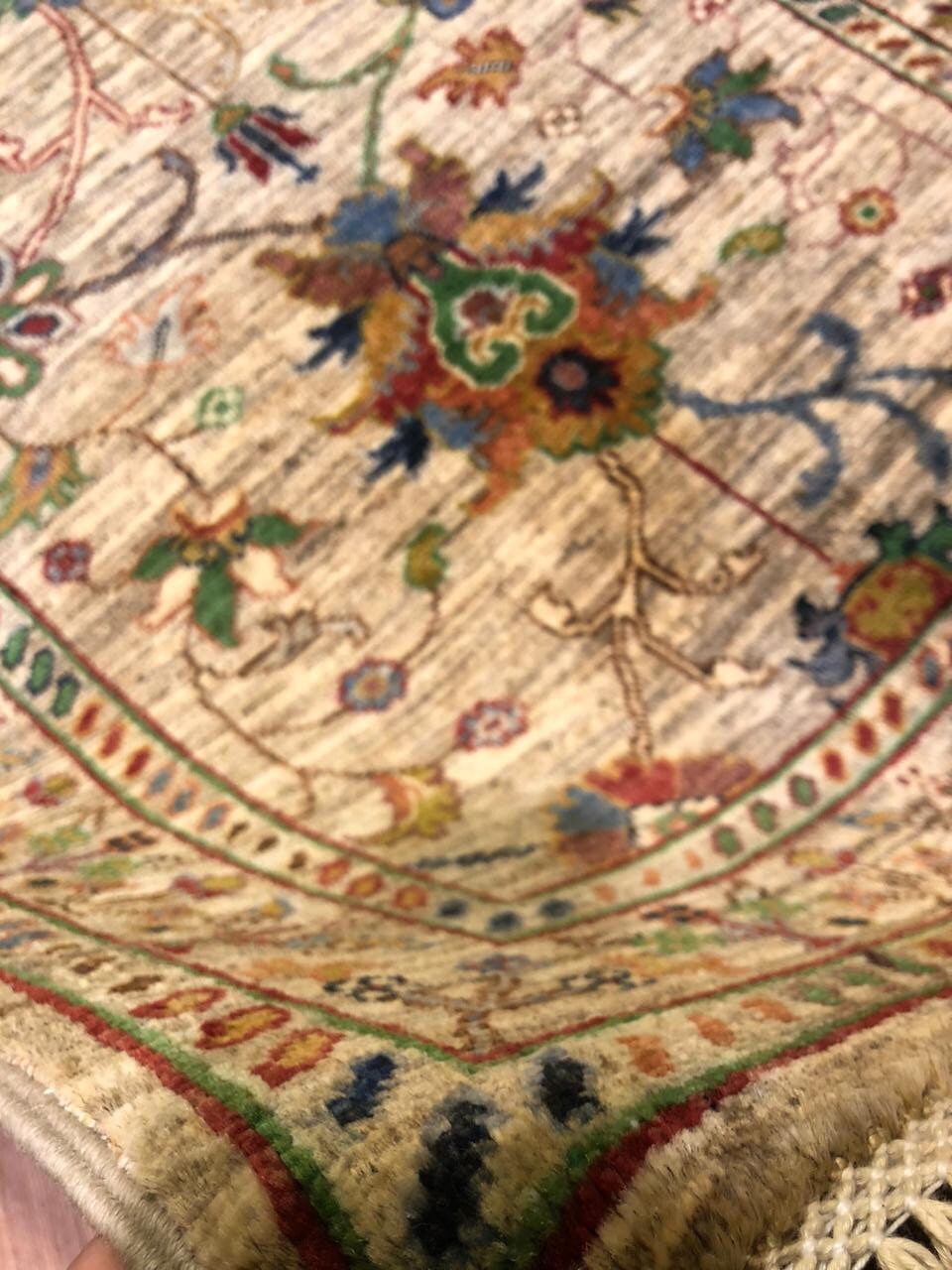 2.5x4 Ft,khud Rung Hand Made Woolen Rug, Afghani Chubi Rug, Sultan ...