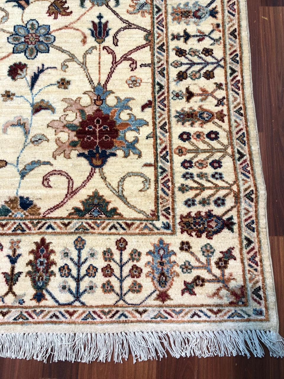 7x5 Feet , Hand Made Woolen Rug, Afghani Chubi Rug, Sultani Design ...