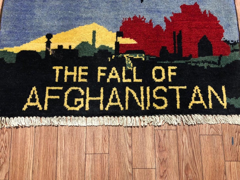 Military Crafts Rug Afghan War Rug 2x3 Afghan Hand Knotted Afghanistan ...