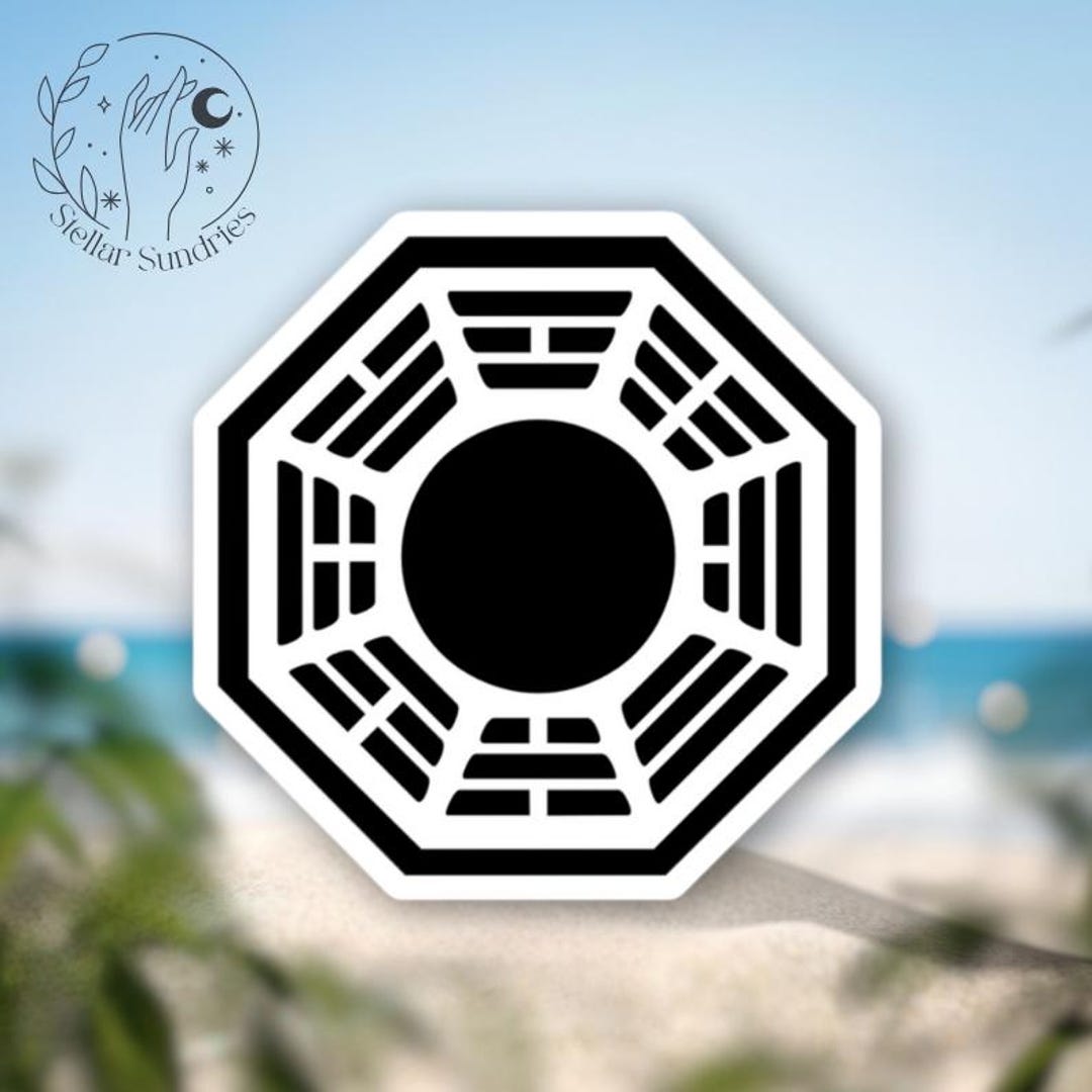 DHARMA Initiative Logo Vinyl Sticker, Lost Sticker, Dharma Sticker ...