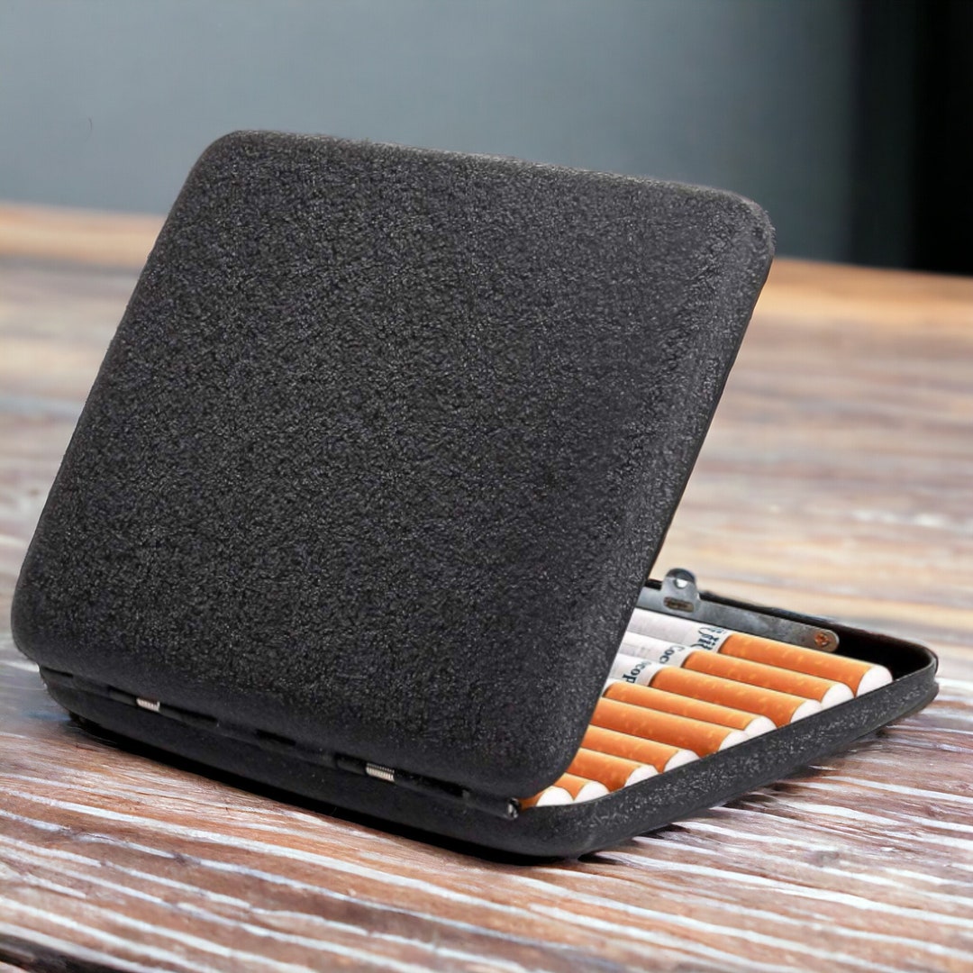 Alloy Frosted Cigarette Case Retro Cigaret Box Double Sided - Etsy