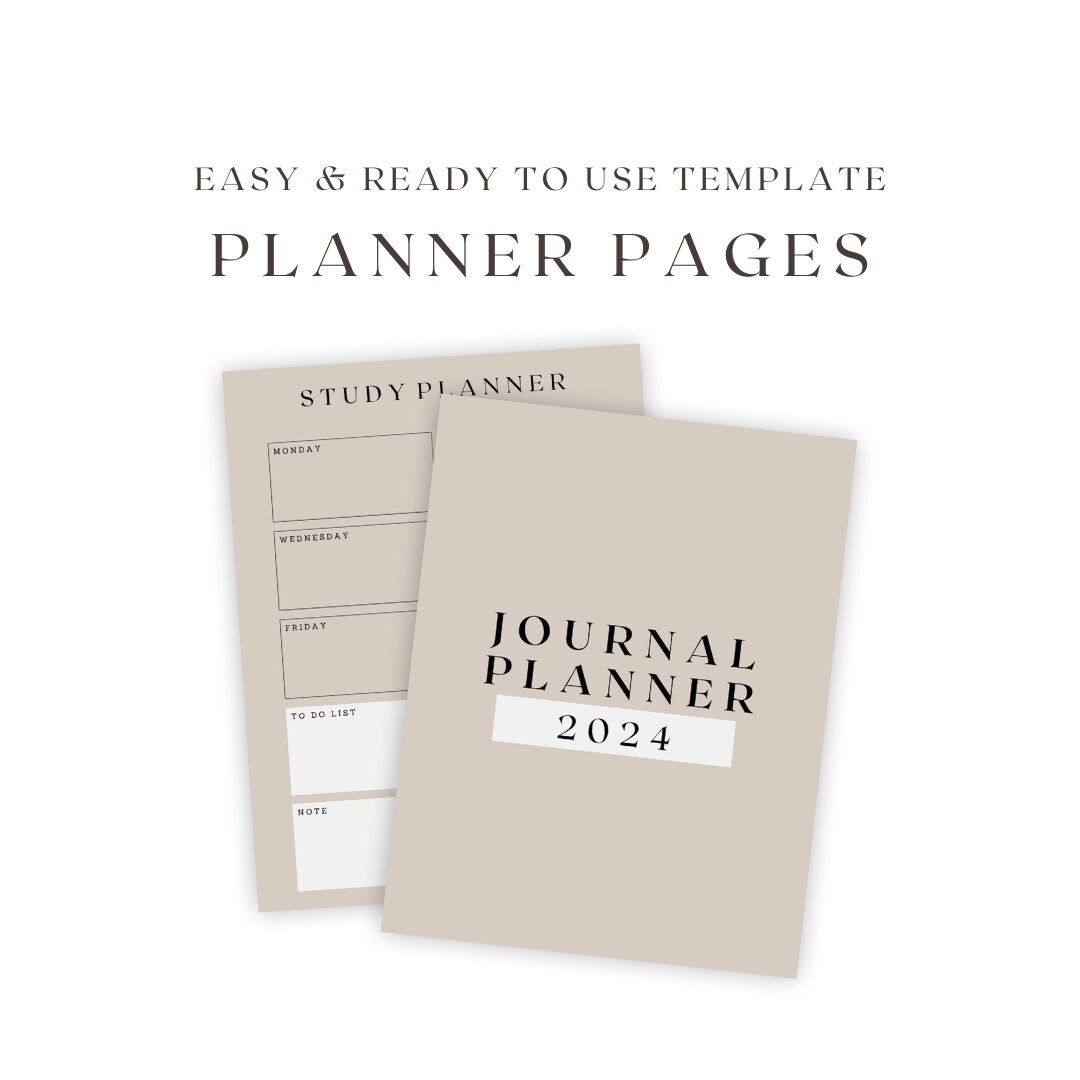 2024 Digital Planner Daily & Weekly Planner, Goals, Gratitude Planner ...