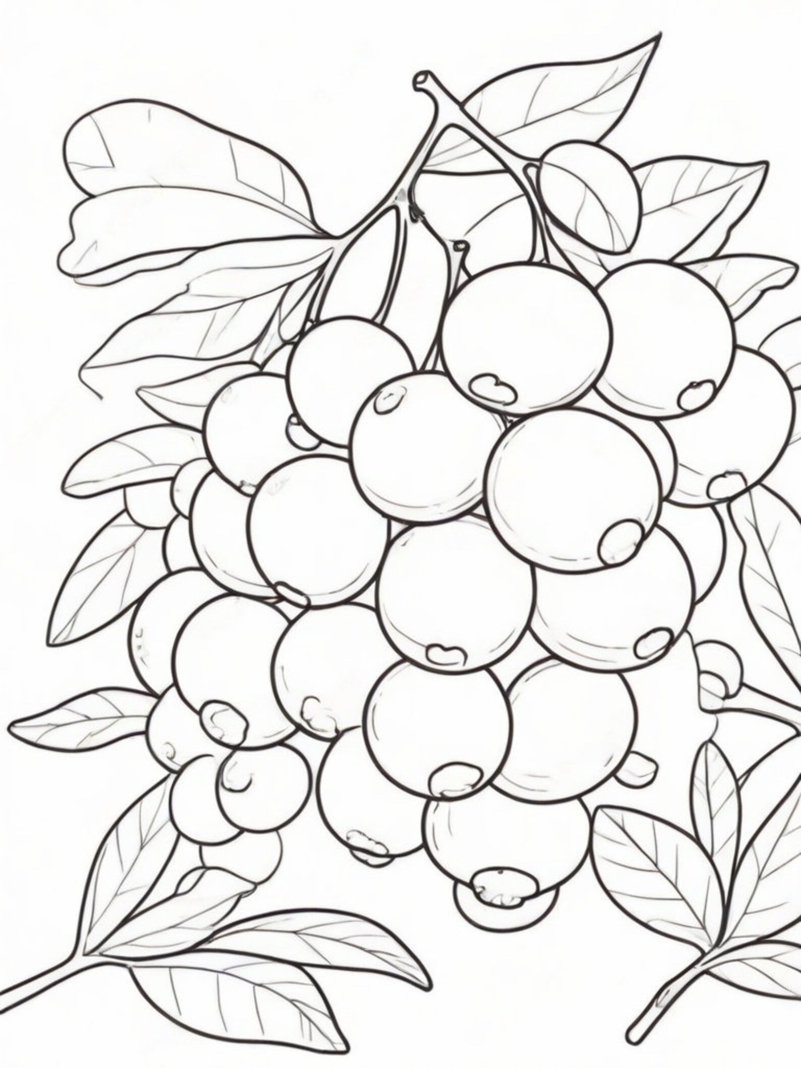 Fruit Coloring Pages, Fruit Coloring Book for Kids, Boys, Girls, Teen ...