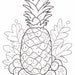 Fruit Coloring Pages, Fruit Coloring Book for Kids, Boys, Girls, Teen ...