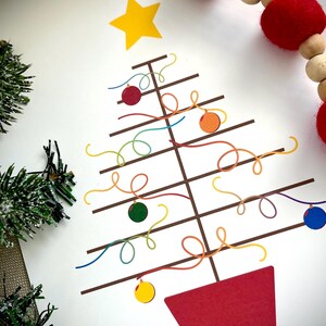 Personalized Fingerprint Christmas Tree Printable, Great Gift for ...