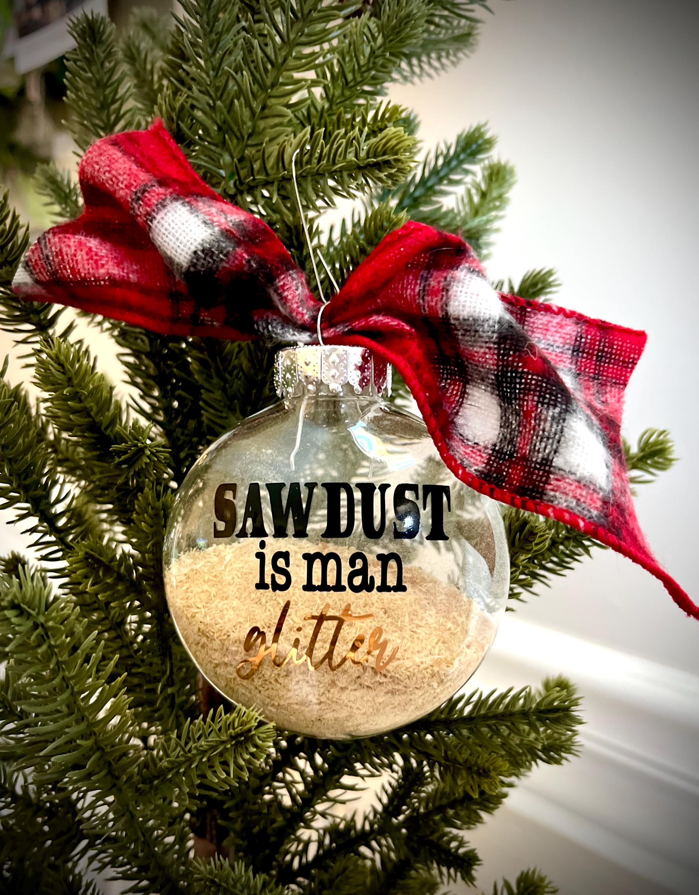 Gift for Woodworker | Carpentry Ornament | Unique Mens Gift | Wood ...