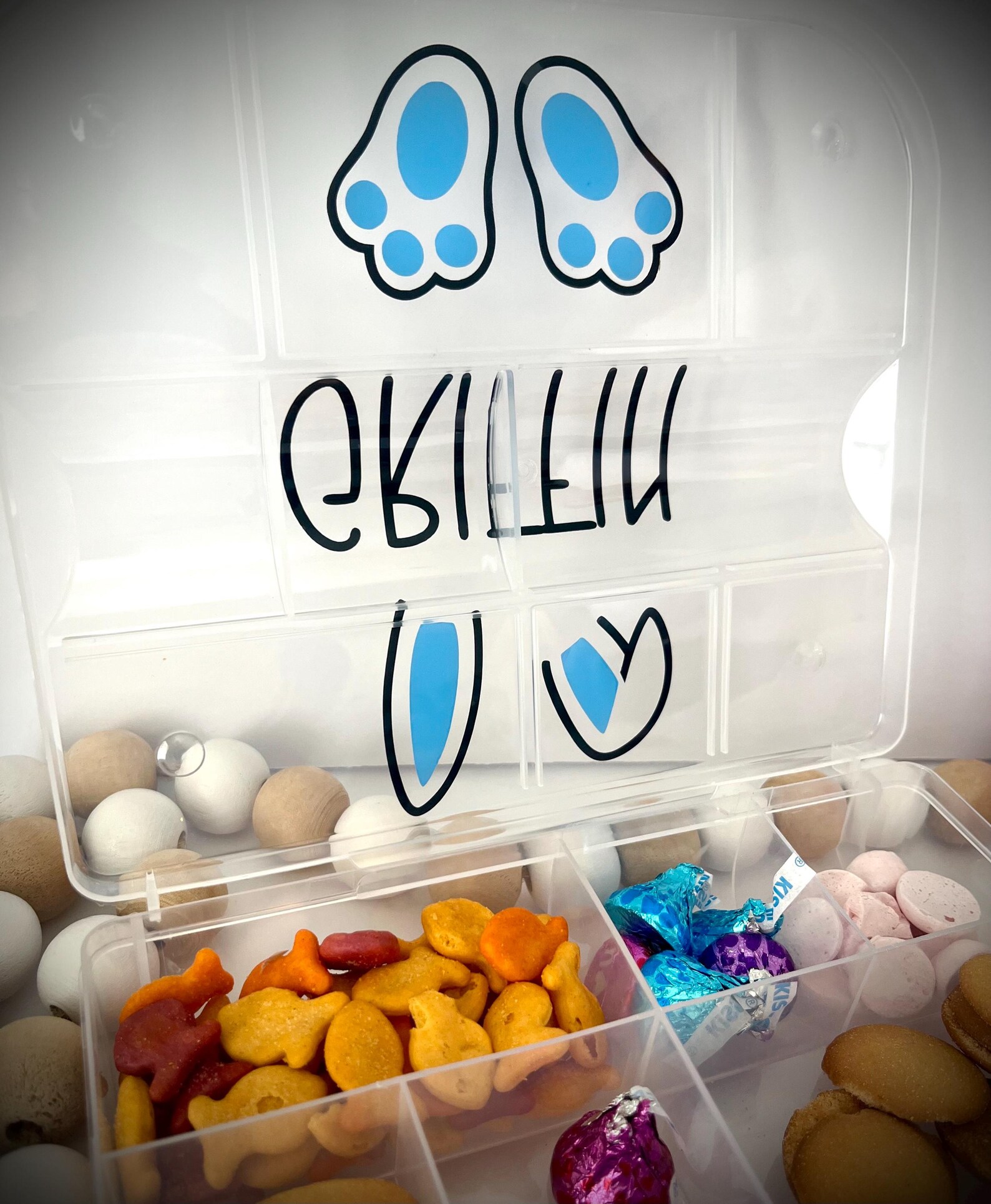 Personalized Snacklebox | Easter Basket Stuffer | Kids Easter Gift ...