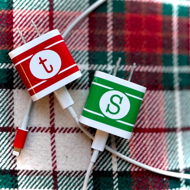 Charger Monogram - Etsy