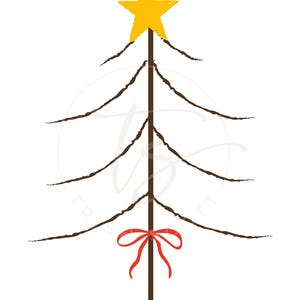 Personalized Fingerprint Christmas Tree Printable, Great Gift for ...