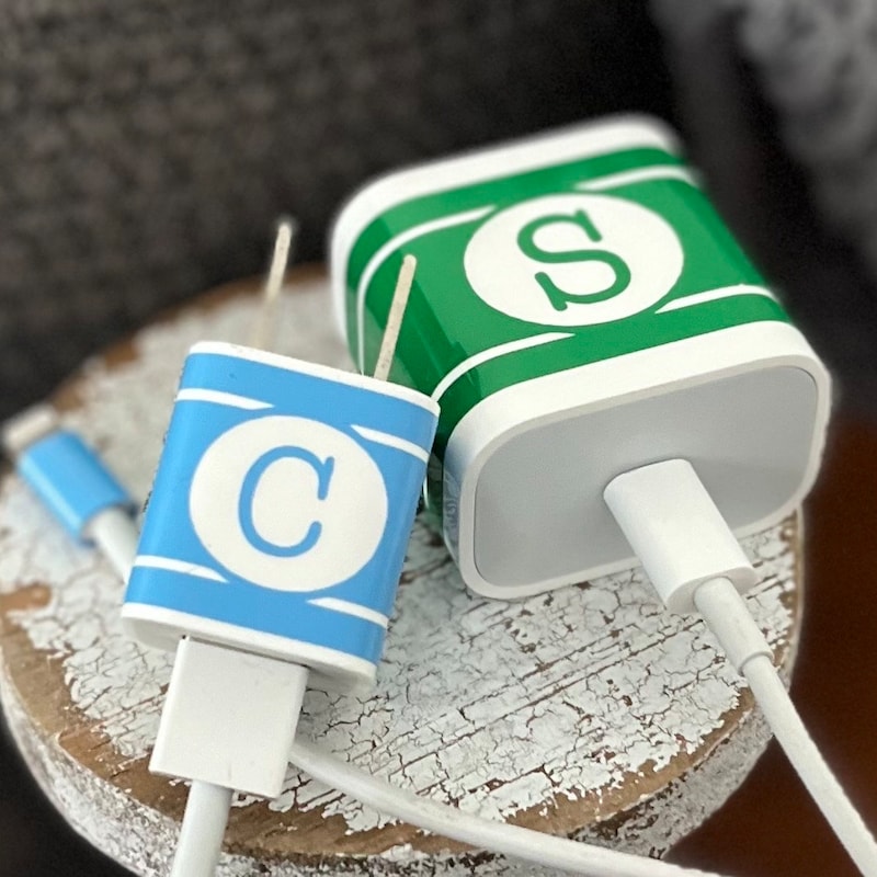 iPhone Charger Decal - Etsy