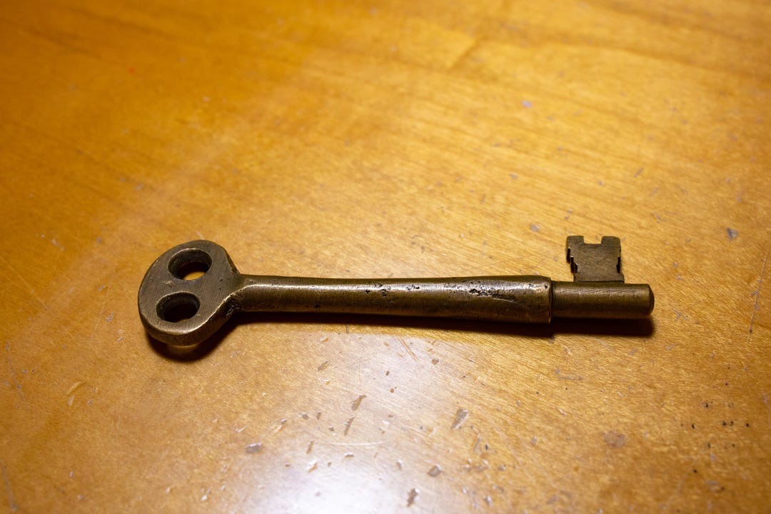 Vintage Railroad Key - Unmarked - Etsy