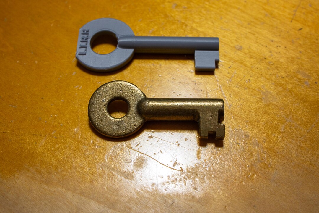 Adlake Railroad Key Brass - Etsy