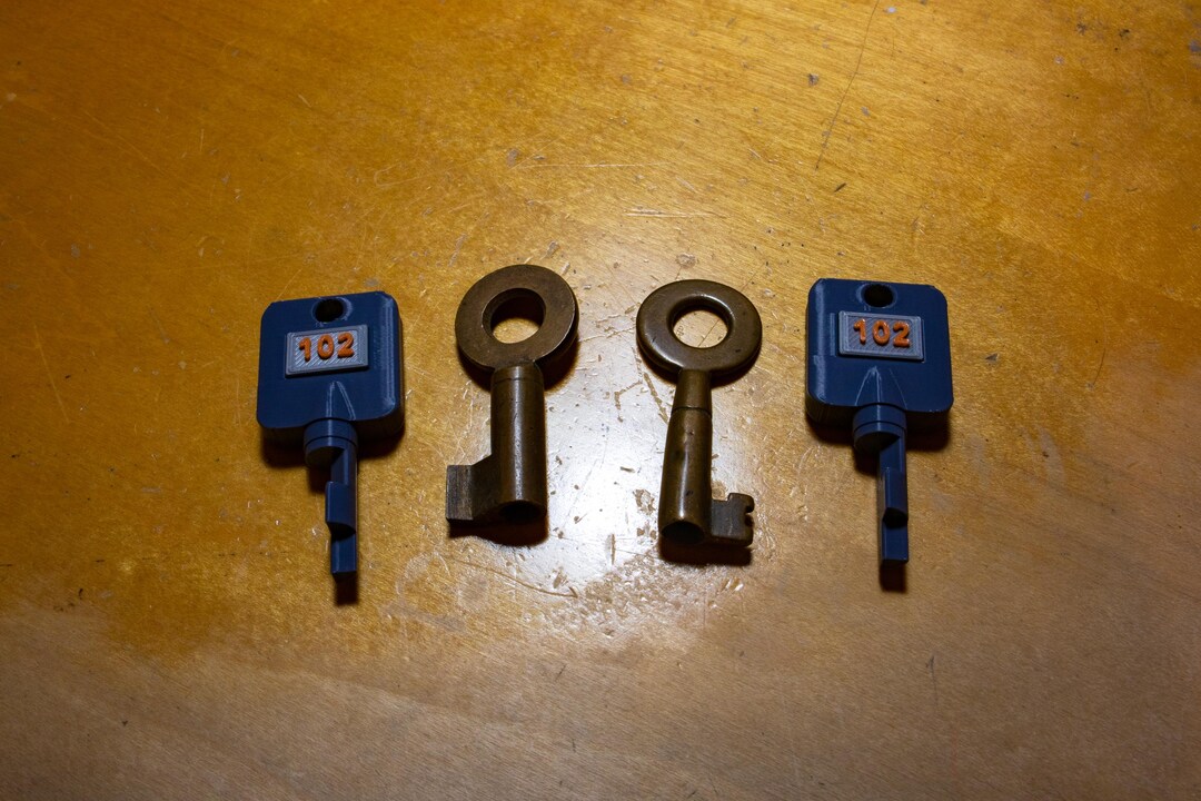 Wilson Bohannan / Slaymaker RR Key Pair Unstamped - Etsy