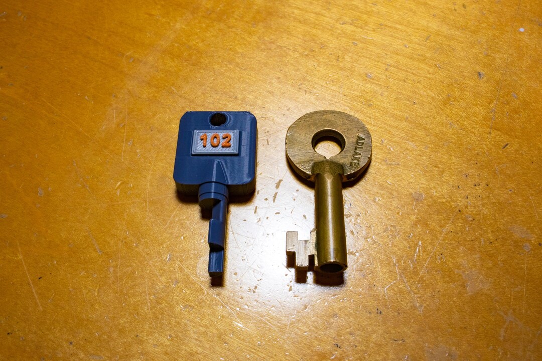 Nicely Stamped Adlake RR KEY Good Condition - Etsy