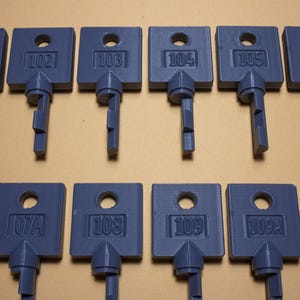 Sargent and Greenleaf Keys - Expanded Set - Etsy