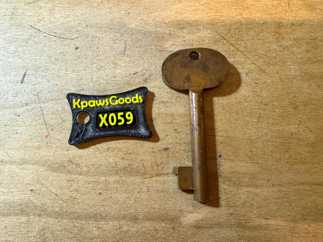 Gamewell Call Box Key - Rare Blank Uncut - Tag X059 - Etsy