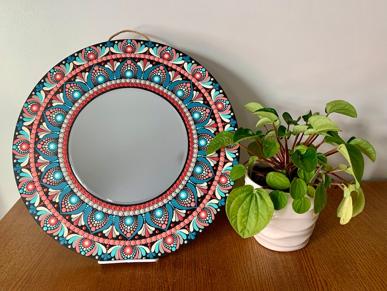 15 Dot Mandala Mirror - Etsy