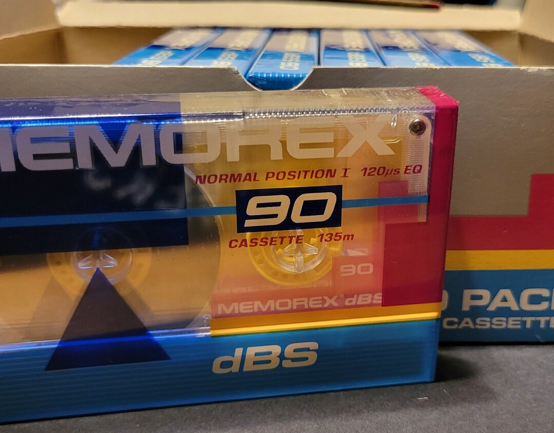 Memorex DBS 90 Audio Cassettes 7/10 Pack - Etsy