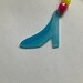 Glass Slipper, Dress, and Bow Keychain With Beads. - Etsy