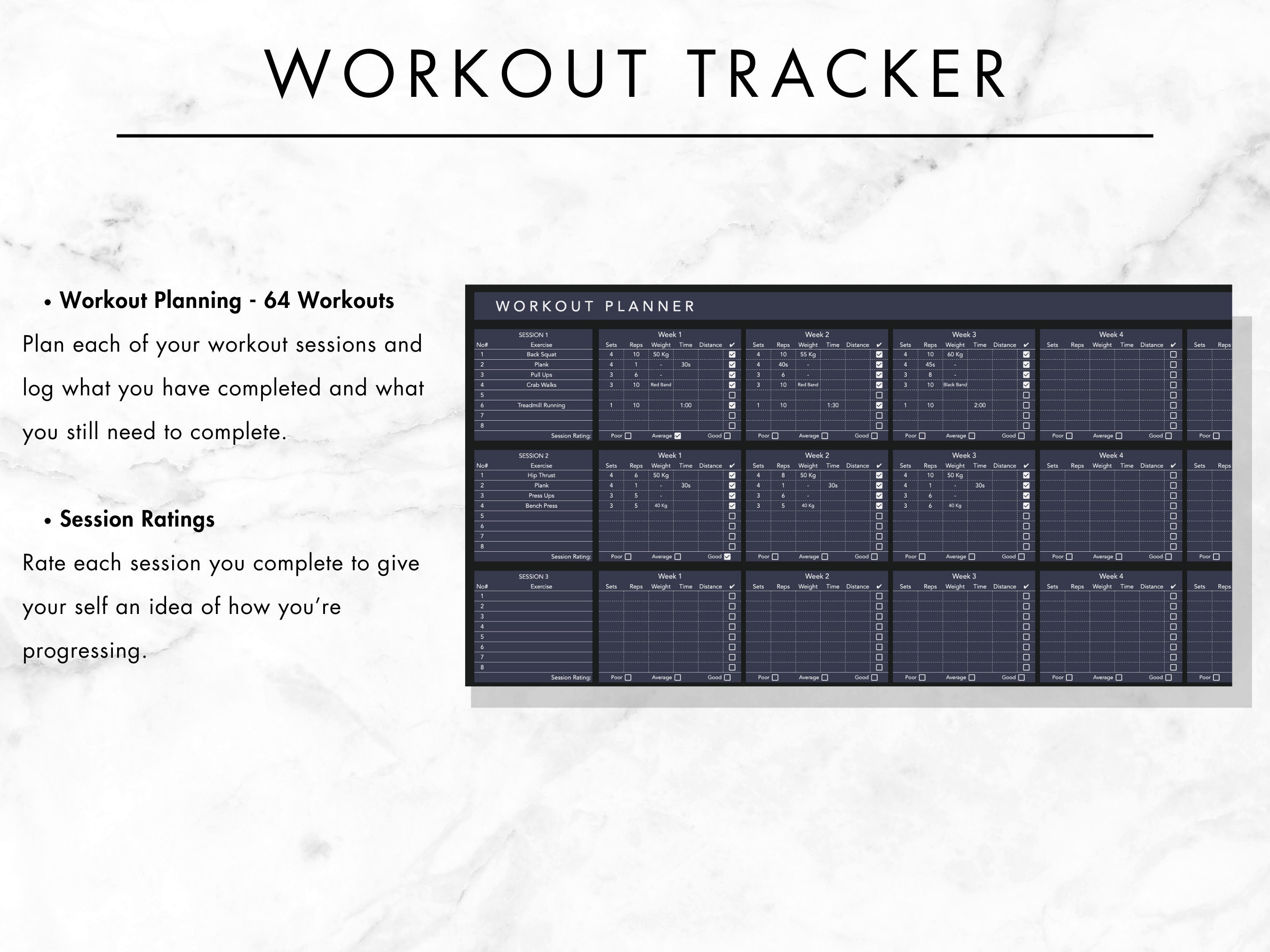 Weight Loss & Fitness Tracker | Dark Mode | Blackout | Calorie Tracker ...