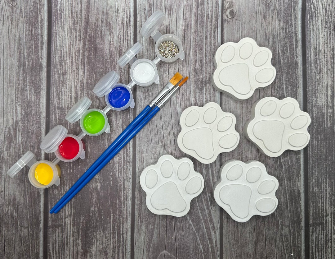 Paw Print Paint Your Own, Dog Crafts, Paw Print, Animal Crafts, Pet ...