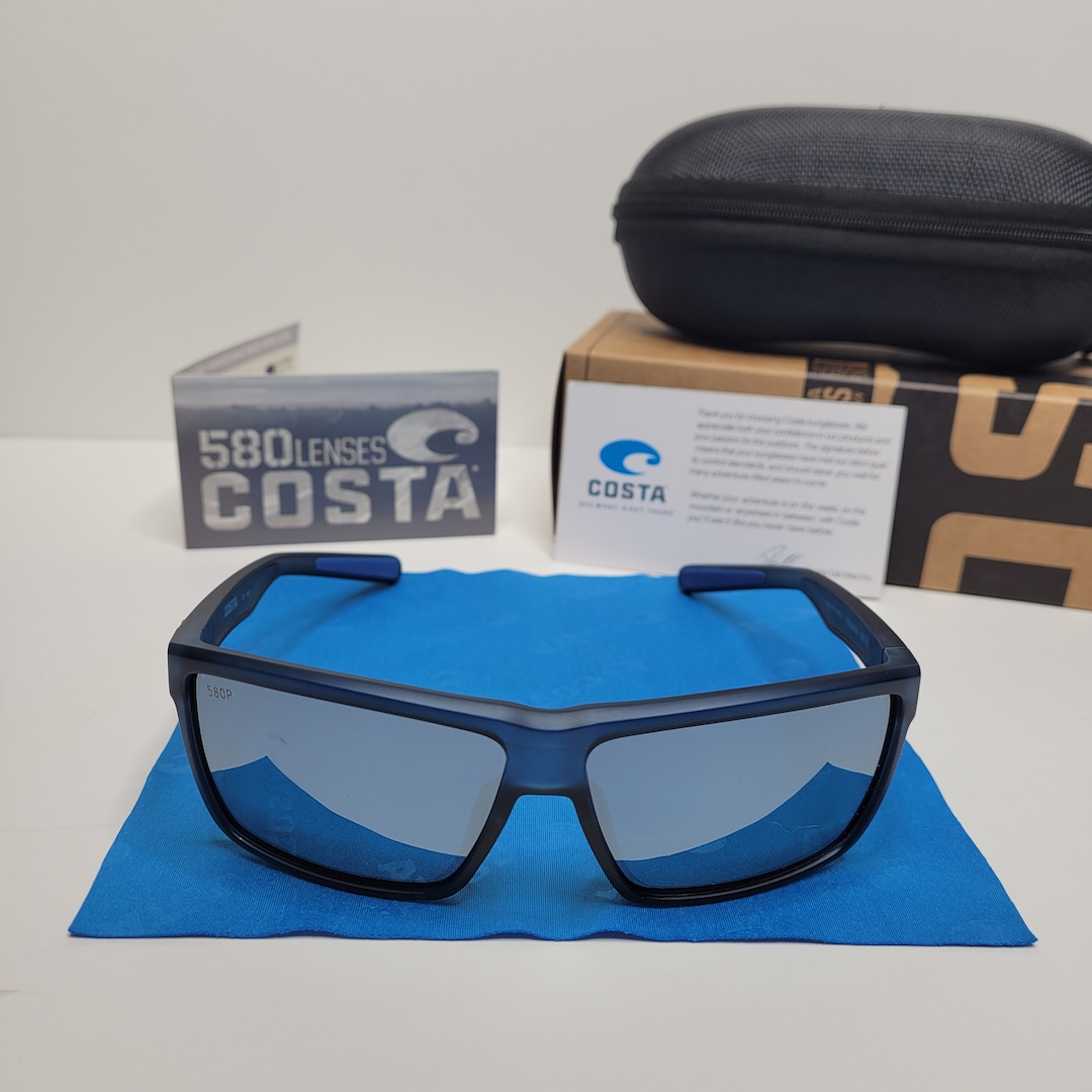 Costa Del Mar Rinconcito Sunglasses Polarized 580P Lenses Clear Blue ...