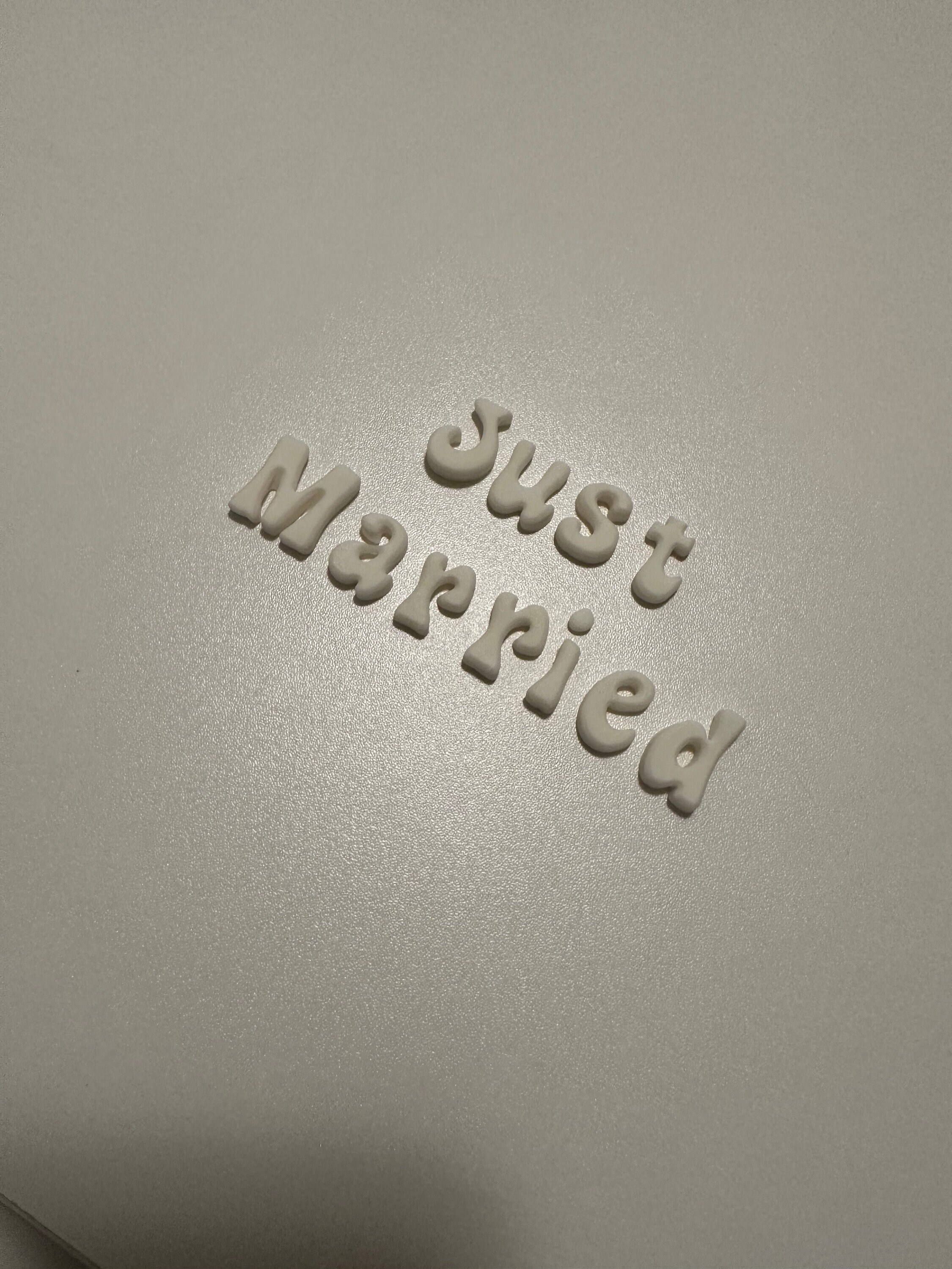 CUSTOM EDIBLE LETTERS Fondant Letters Cake Letters Cake Topper Cake ...