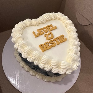 CUSTOM EDIBLE LETTERS - Fondant Letters - Cake Letters - Cake Topper ...