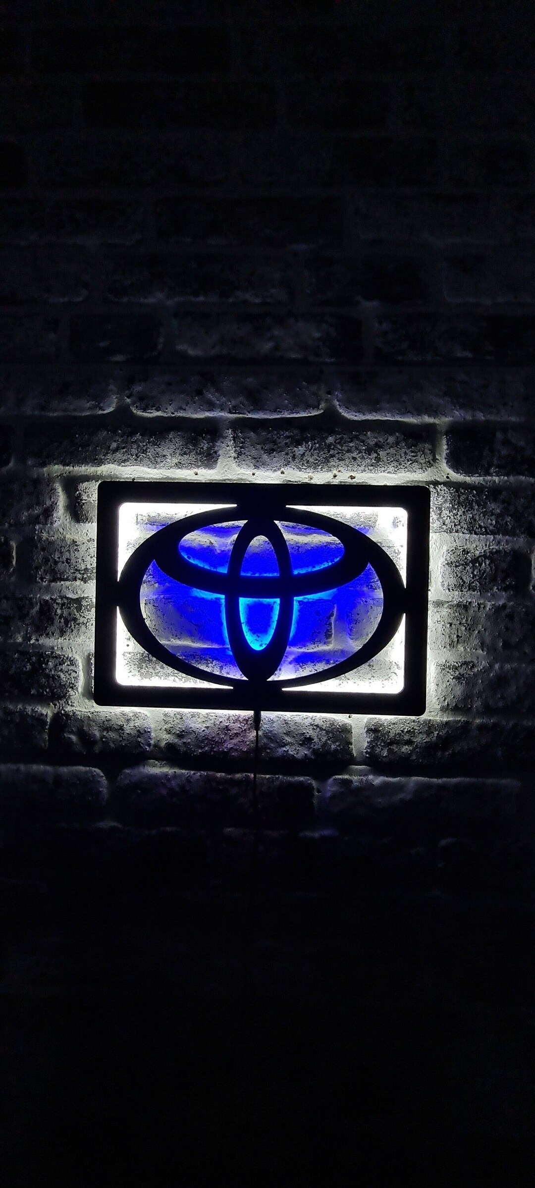 Toyota Led Sign Toyota Car Fans Led Lighted Wall Decor - Etsy