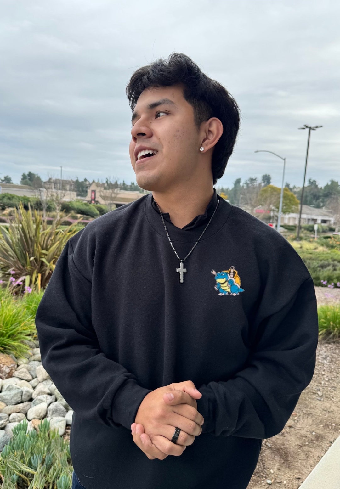 Embroidered Pokémon Sweater - Etsy