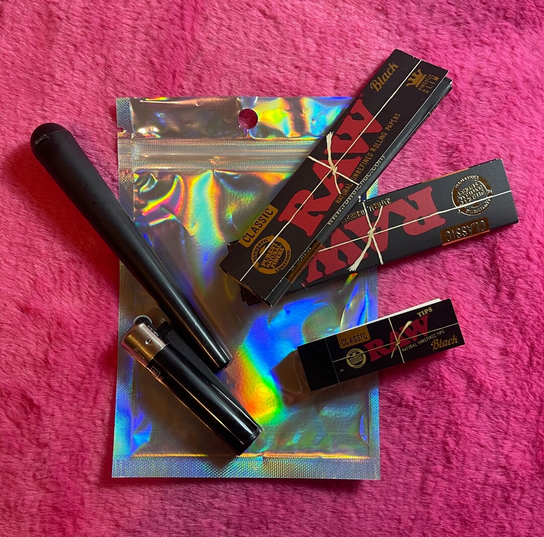 Black Mini Smoking Kit - Etsy