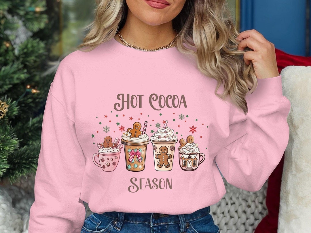 Hot Cocoa Season PNG, Christmas Drink Clipart, Winter Mug Design ...