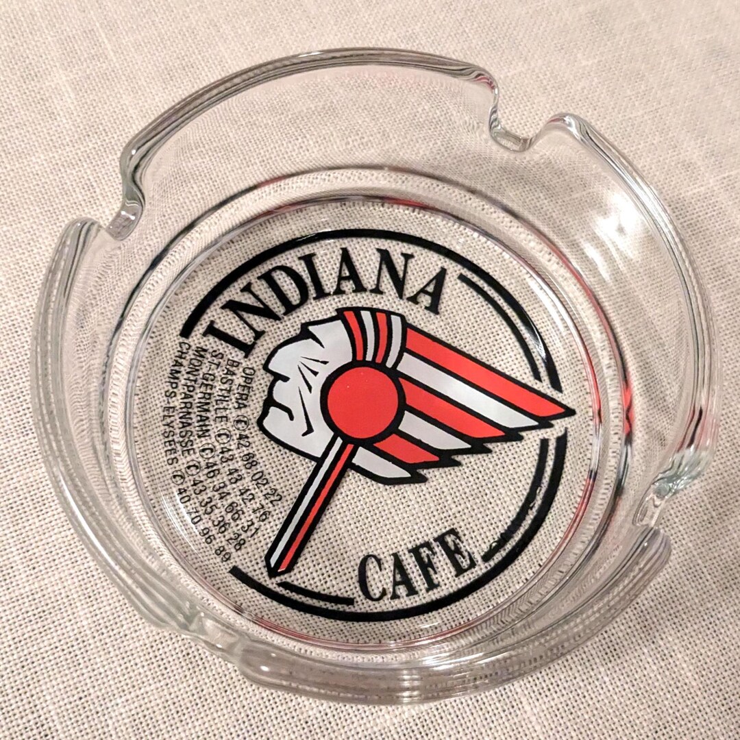 Vintage Indiana Cafe France Ashtray From European Restaurant: Rare Find ...