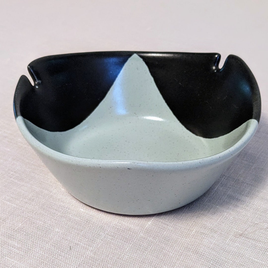 1950s Glidden Fong Chow Stoneware Bowl or Ashtray. Vintage Glidden MCM ...