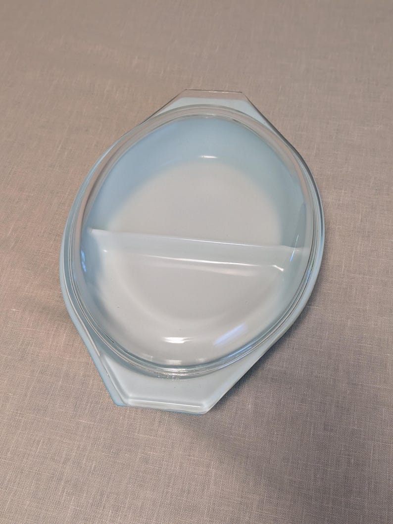 1960s Vintage MCM Pyrex Snowflake Casserole Turquoise Snowflake ...