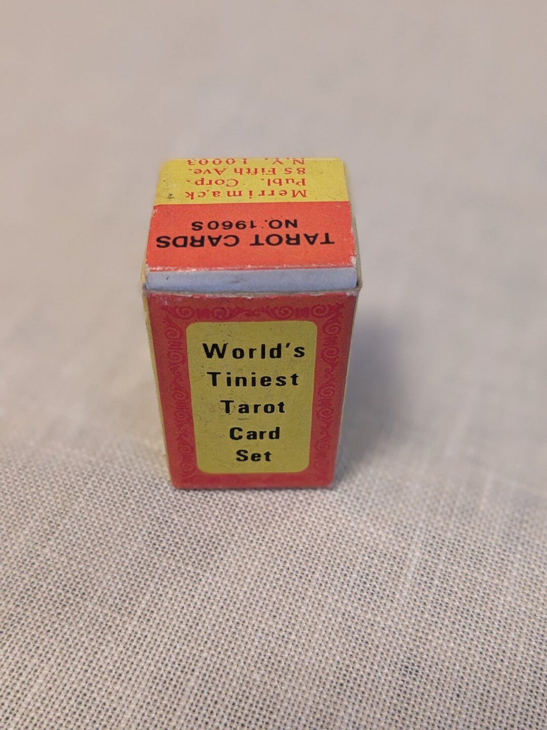 1960s Vintage World's Tiniest Tarot Card Rider Waite Set With Booklet ...