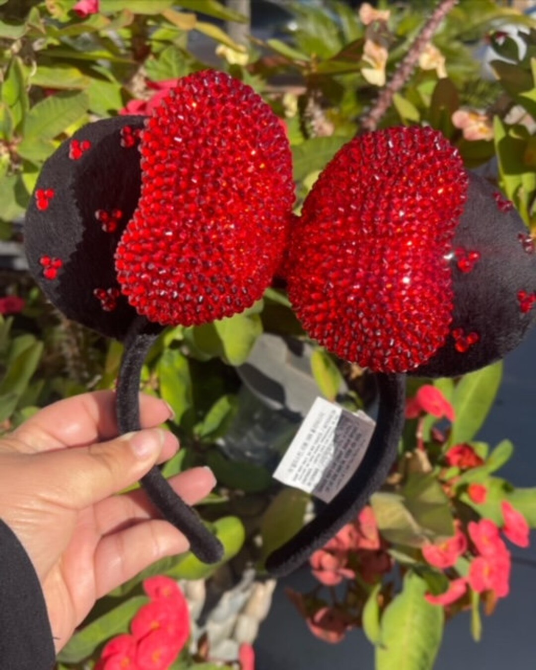 Disney Ears, Minnie Ears , Disneyland Ears, Custom Ears , Rhinestone ...