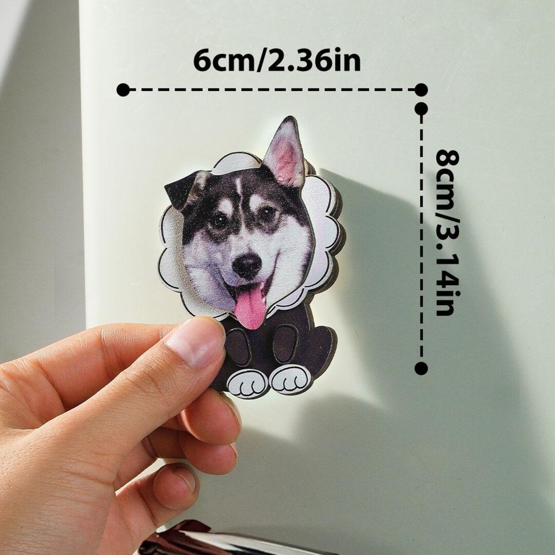 Custom Pet Magnets | Cute Animal Magnets | Decorative Magnets | Dog Cat ...