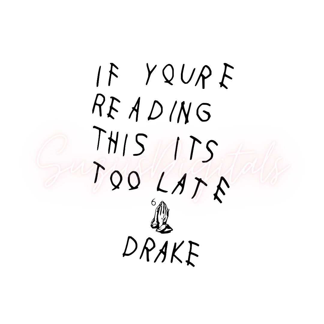 DRAKE PNG File - Etsy