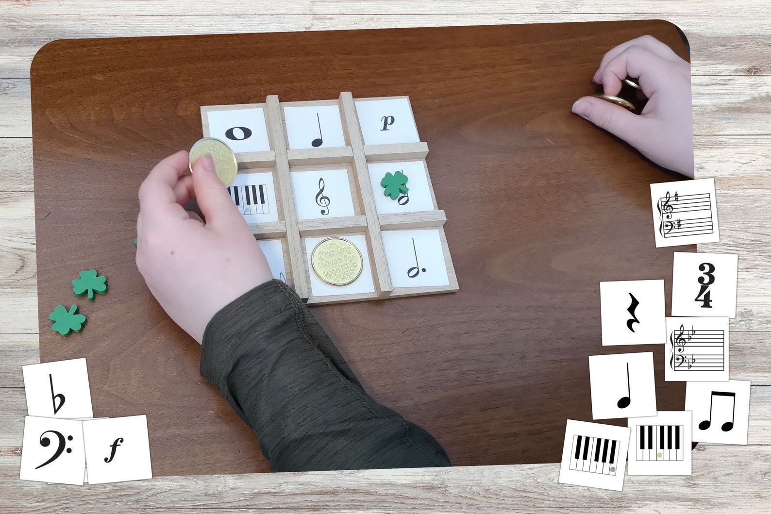 Music Tic Tac Toe | Music Flash Cards | Music Theory Game | Music ...