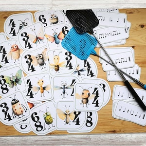 Time Signature Swat Rhythm and Meter Game | Printable Music Game - Etsy