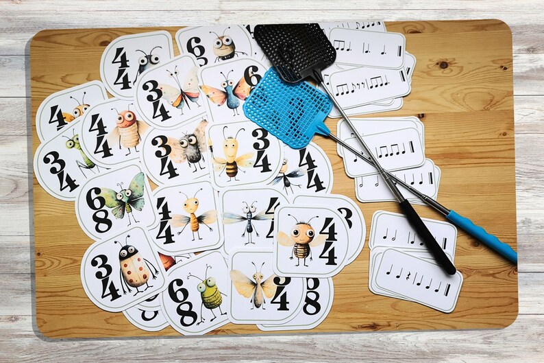 Time Signature Swat Rhythm and Meter Game | Printable Music Game - Etsy