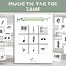 Music Tic Tac Toe | Music Flash Cards | Music Theory Game | Music ...