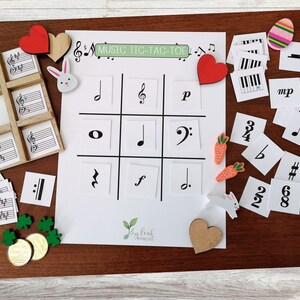 Music Tic Tac Toe | Music Flash Cards | Music Theory Game | Music ...