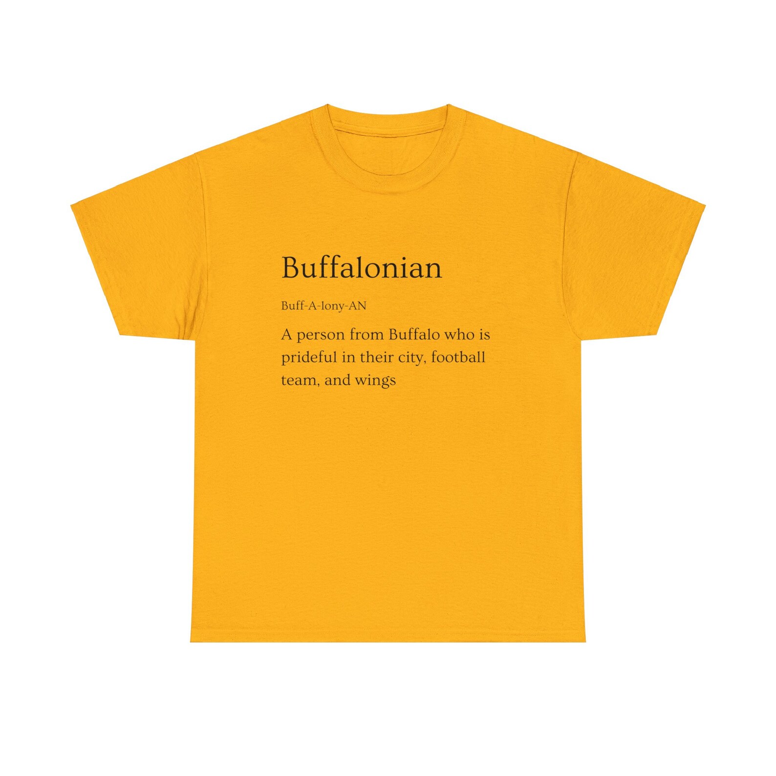 Buffalonian, Buffalo, Buffalo Definition, Buffalo Shirt, Humor Tee ...